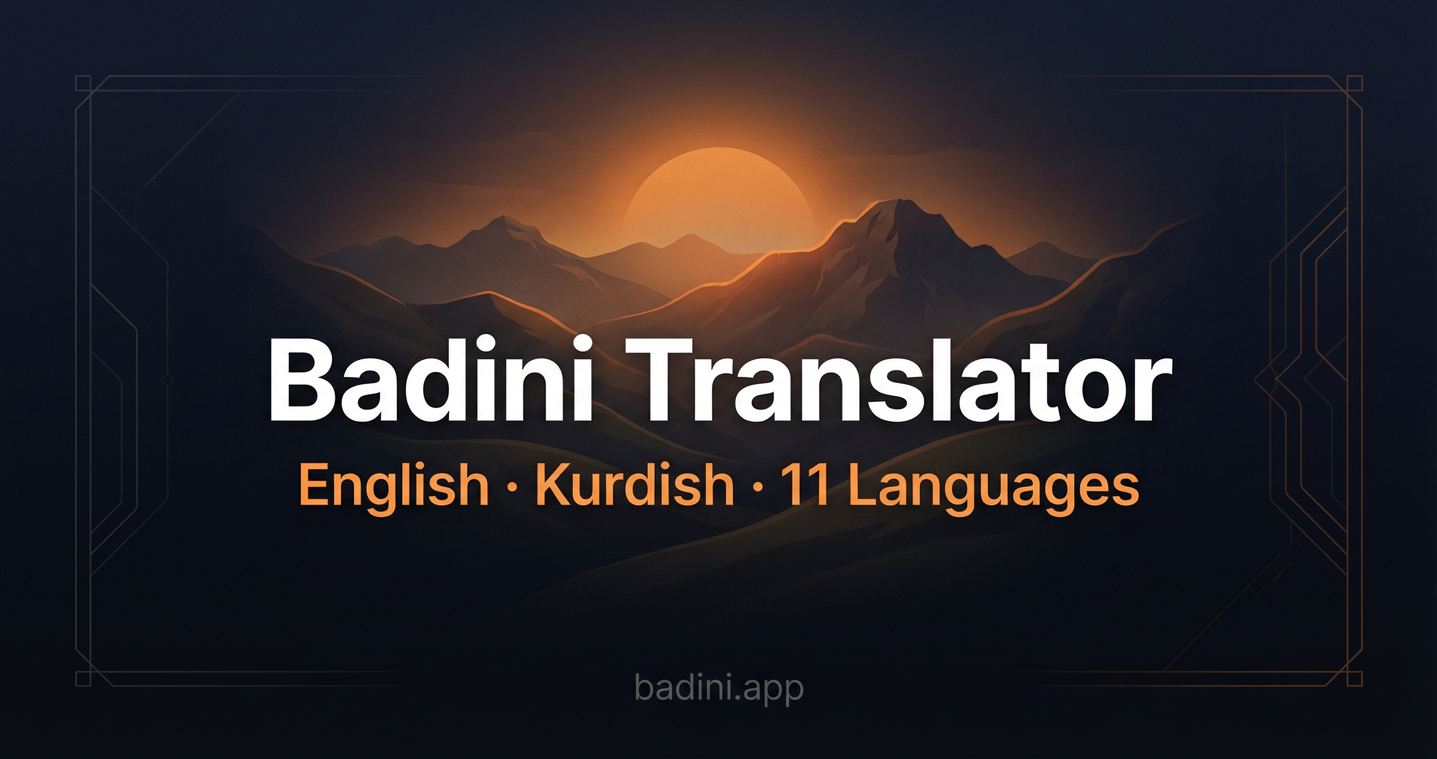 Badini Translator — Free Online English to Badini Kurdish Translation ...
